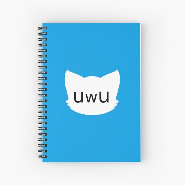 "Furry UwU White" Spiral Notebook for Sale by theavianagenda | Redbubble