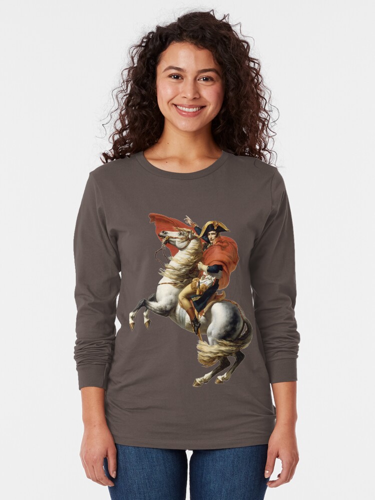 "Napoleon Art Delacroix Inspired" Long Sleeve T-Shirt for Sale by ...