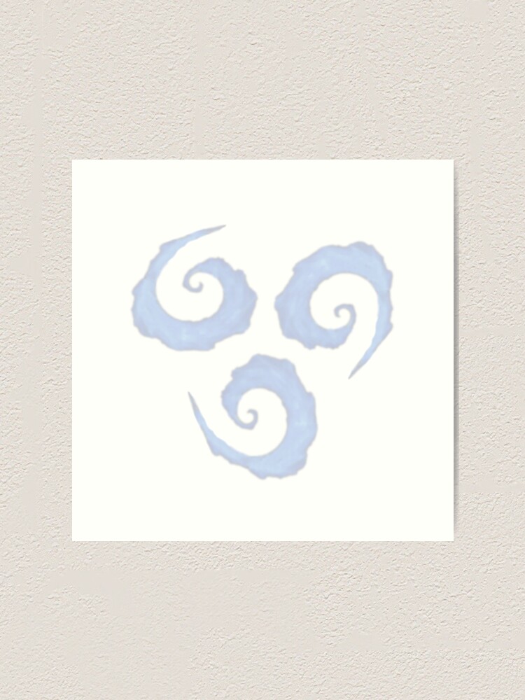 "Avatar the Last Airbender - Airbending Symbol" Art Print for Sale by ...