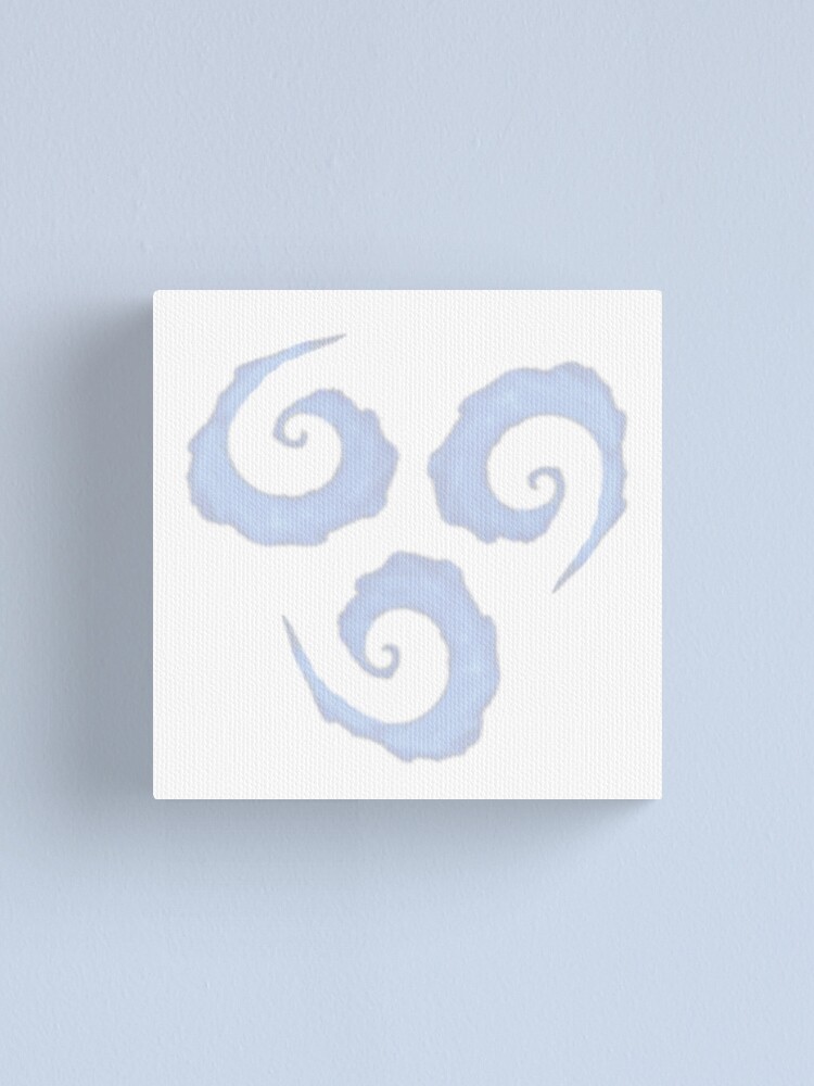 "Avatar the Last Airbender - Airbending Symbol" Canvas Print for Sale ...