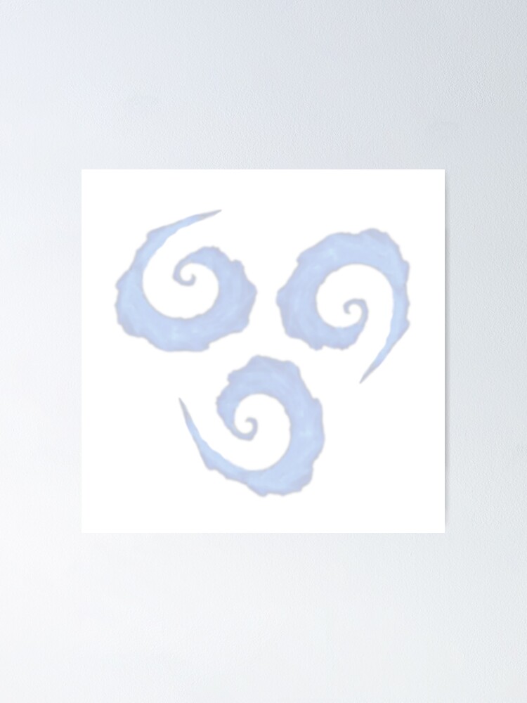 Póster «Avatar the Last Airbender - Airbending Symbol» de Randy8560 ...