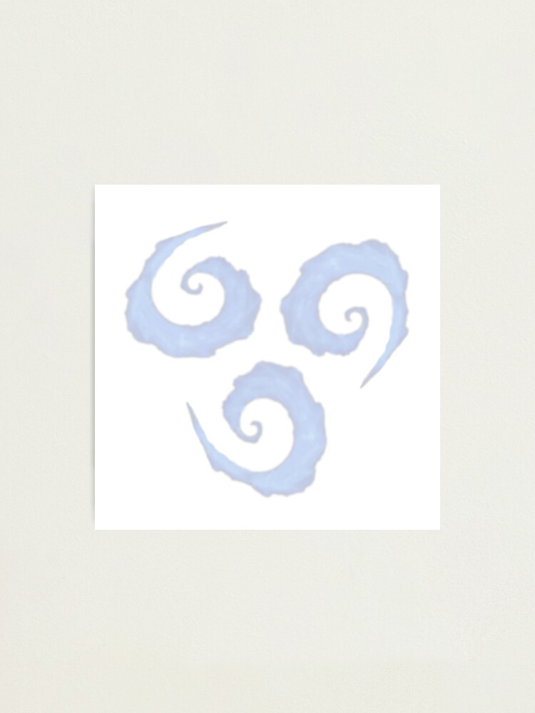 "Avatar the Last Airbender - Airbending Symbol" Photographic Print for ...