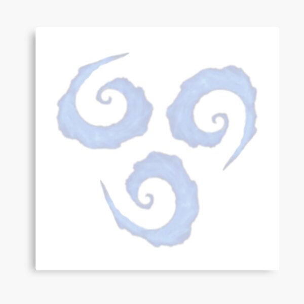 "Avatar the Last Airbender - Airbending Symbol" Canvas Print for Sale ...