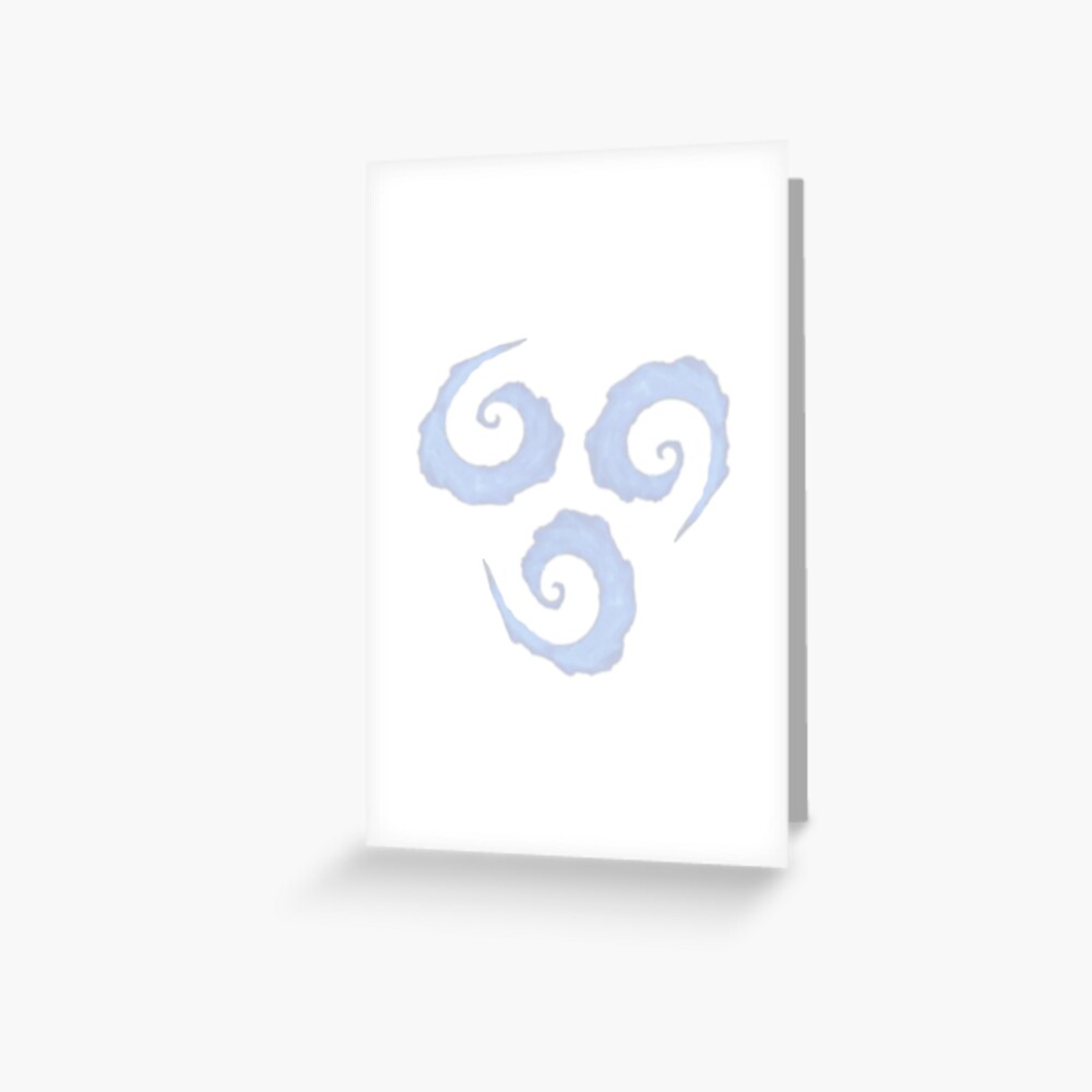 "Avatar the Last Airbender - Airbending Symbol" Greeting Card by ...