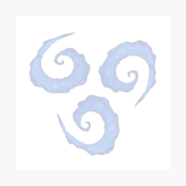 "Avatar the Last Airbender - Airbending Symbol" Photographic Print for ...