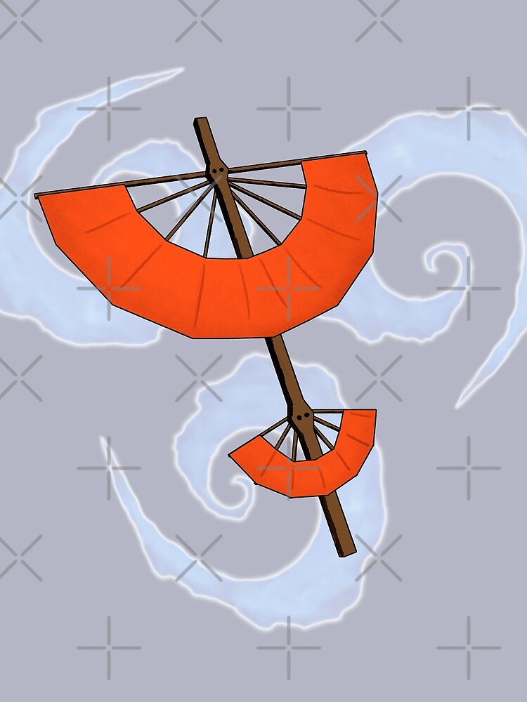 "Avatar the Last Airbender - Aang's Staff and Airbender Symbol ...