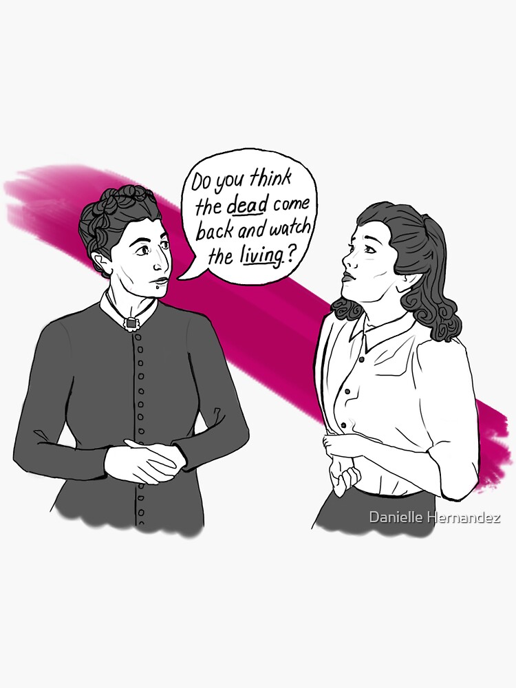 "Rebecca" Sticker for Sale by Danielle Hernandez | Redbubble