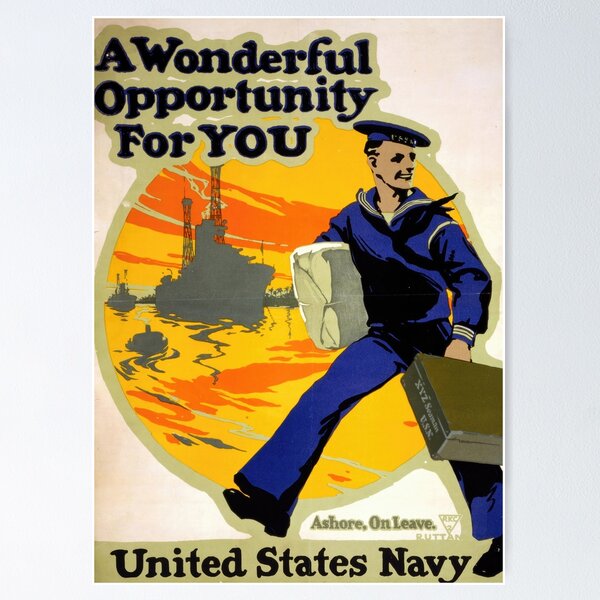 Vintage Naval Posters for Sale | Redbubble