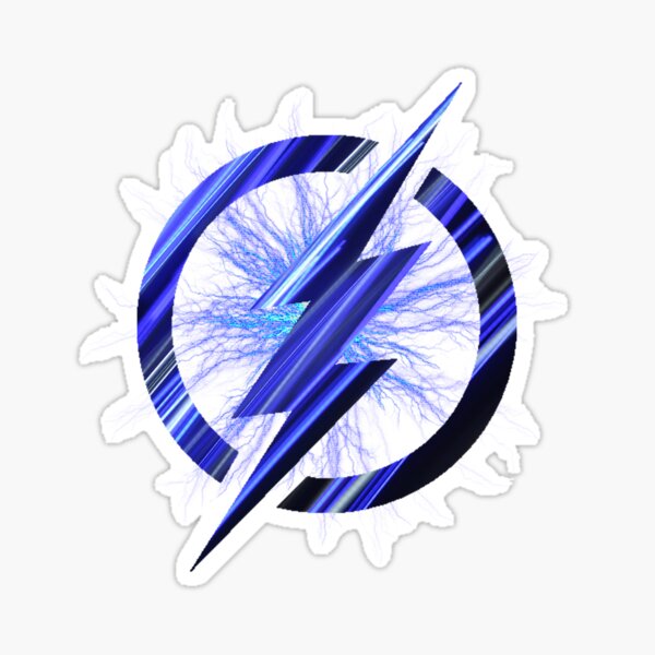 "Speed Force" Sticker for Sale by WestCityCruisin | Redbubble