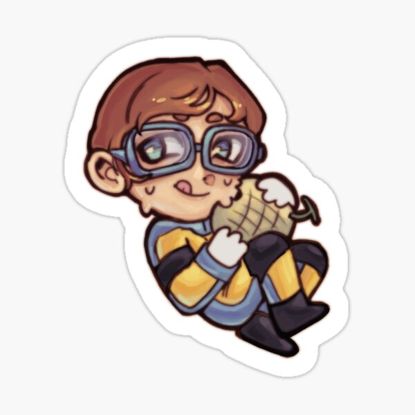 "Waterboy chibi" Sticker for Sale by Selkie-Sketches | Redbubble