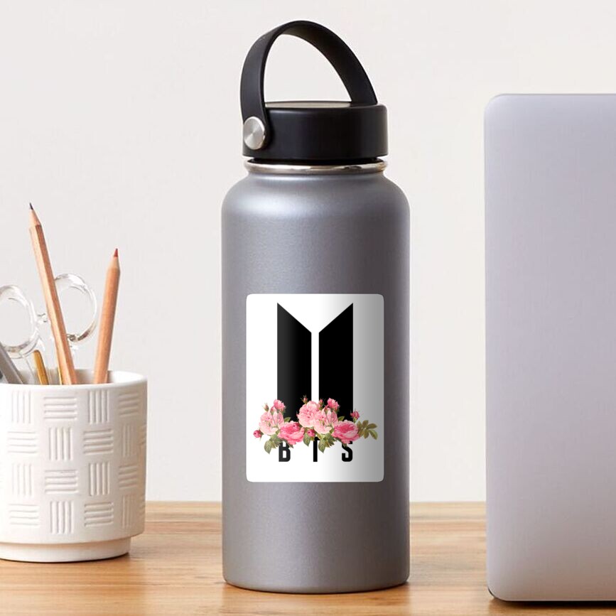 "BTS Flower Logo" Sticker for Sale by ScaleisJungkook | Redbubble