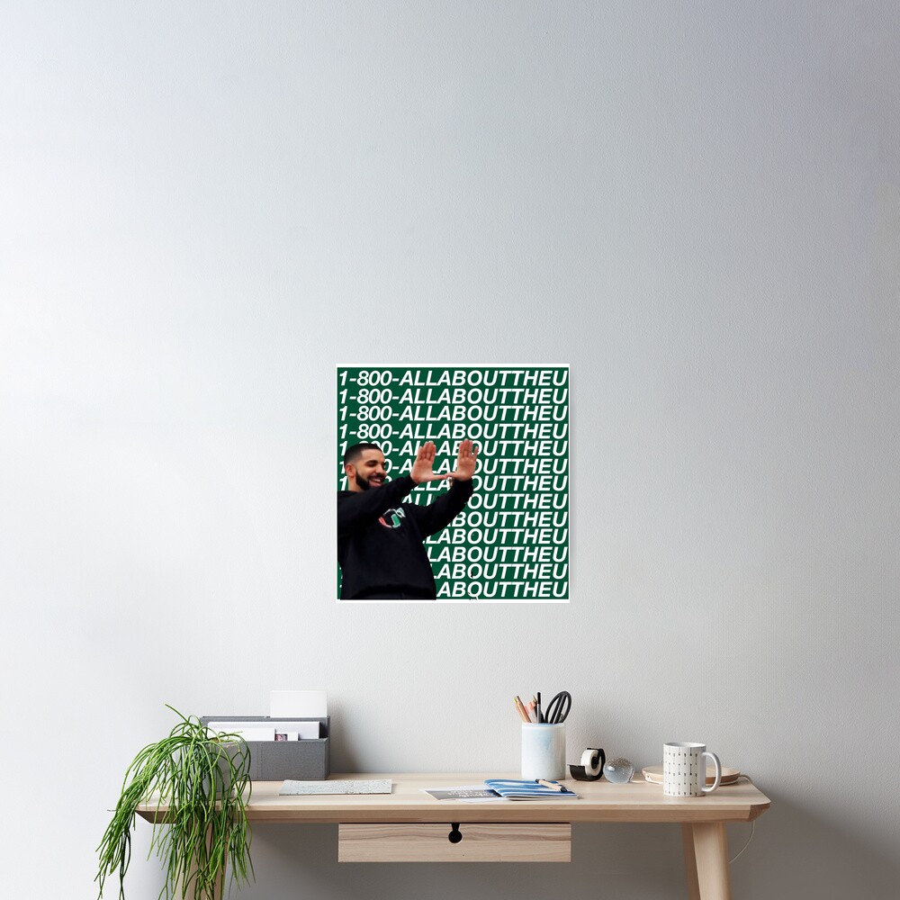 "Drake All about the U- University of Miami" Poster for Sale by ...