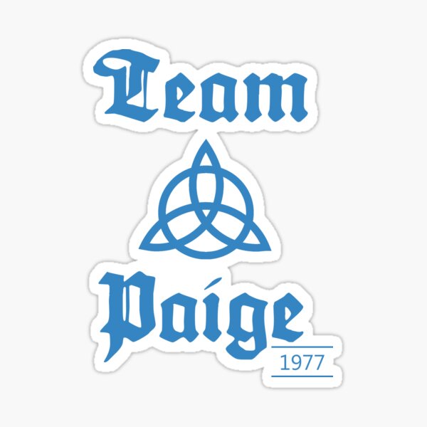 "Team Paige" Sticker by charmz2017 | Redbubble