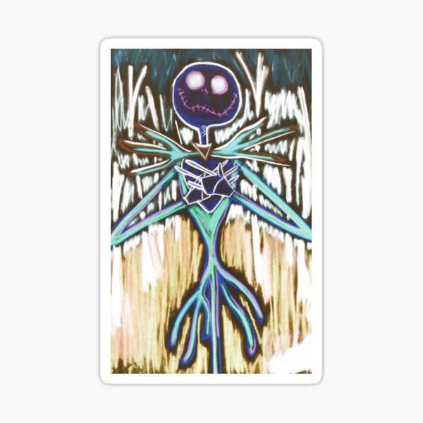 "Skeleton - Diffuse Glow" Sticker for Sale by sarahbentvelzen | Redbubble