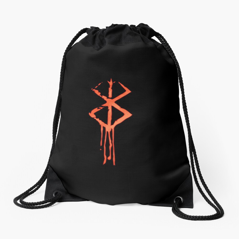 "Berserk curse mark" Drawstring Bag for Sale by hollowsaibot | Redbubble