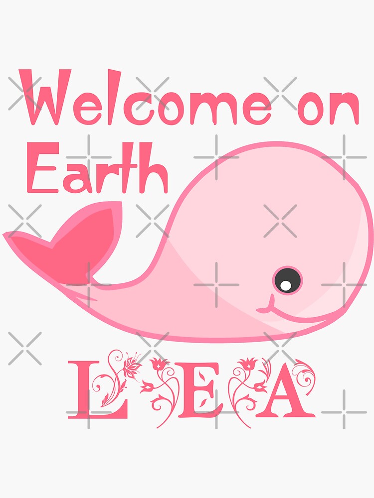 "Baby Lea To celebrate your birth" Sticker by madrigenum | Redbubble