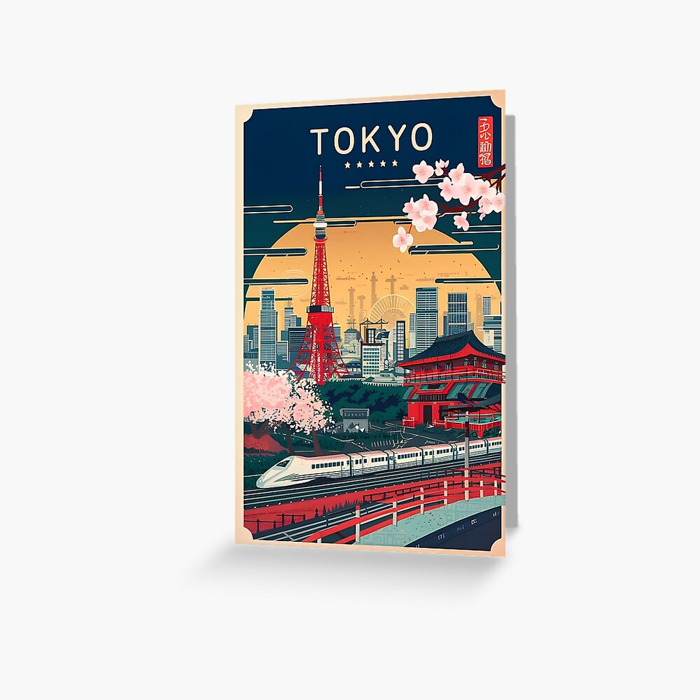 "Tokyo Travel Poster" Poster for Sale by ryfraley | Redbubble