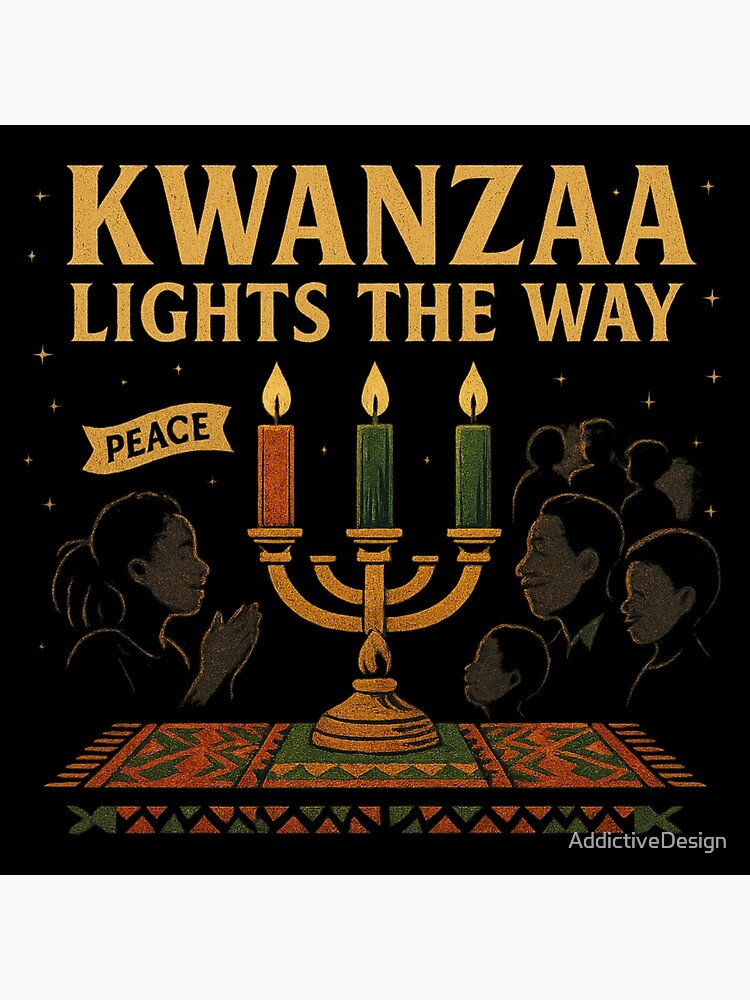 Kwanzaa Lights Wall Art for Sale | Redbubble