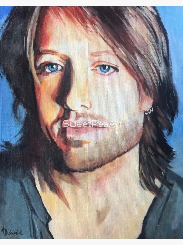 "Keith Urban " Sticker for Sale by SweetPeaArt | Redbubble