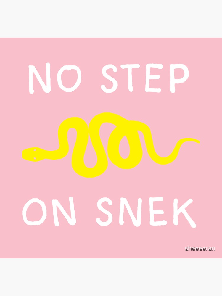 "No Step On Snek - Gadsden Flag - Don't Tread on Me" Sticker for Sale ...