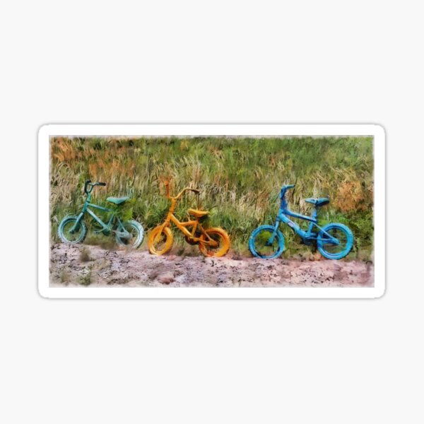 "Tri Bike" Sticker by LMontgomery | Redbubble