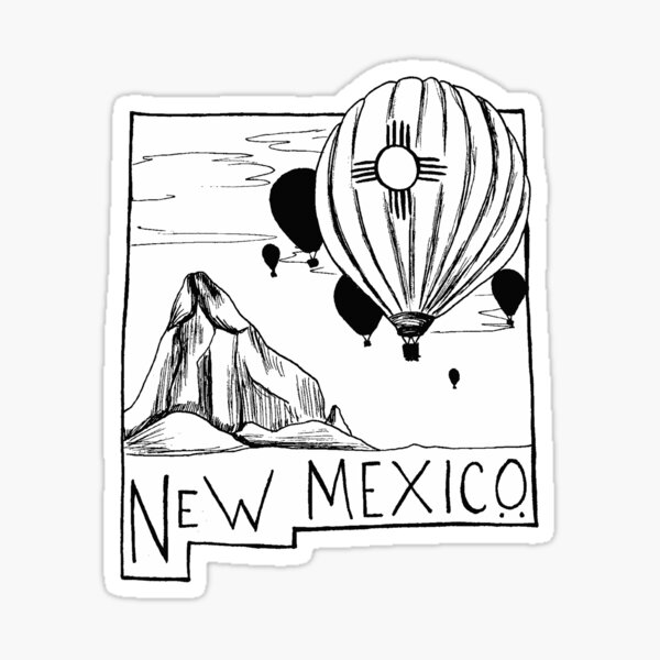 New Mexico Stickers | Redbubble