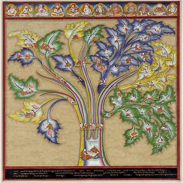 "The Blue Beryl Tree of Diagnosis" Sticker by LuciaS | Redbubble