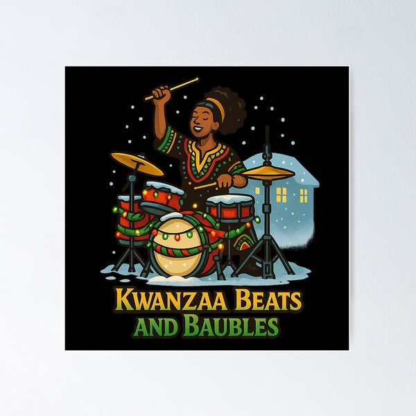 Kwanzaa Lights Wall Art for Sale | Redbubble