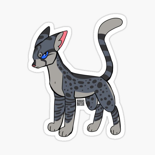 "Ashfur" Sticker by Draikinator | Redbubble