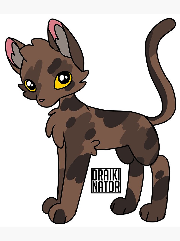 "Brownpaw" Poster for Sale by Draikinator | Redbubble