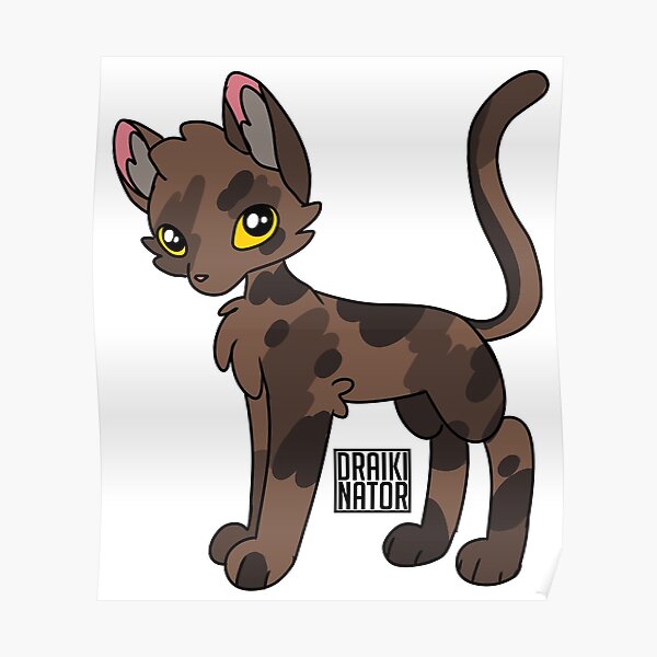 "Brownpaw" Poster for Sale by Draikinator | Redbubble