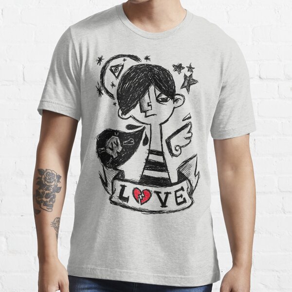 "Emo " T-shirt for Sale by Mondovullo | Redbubble | grey t-shirts ...