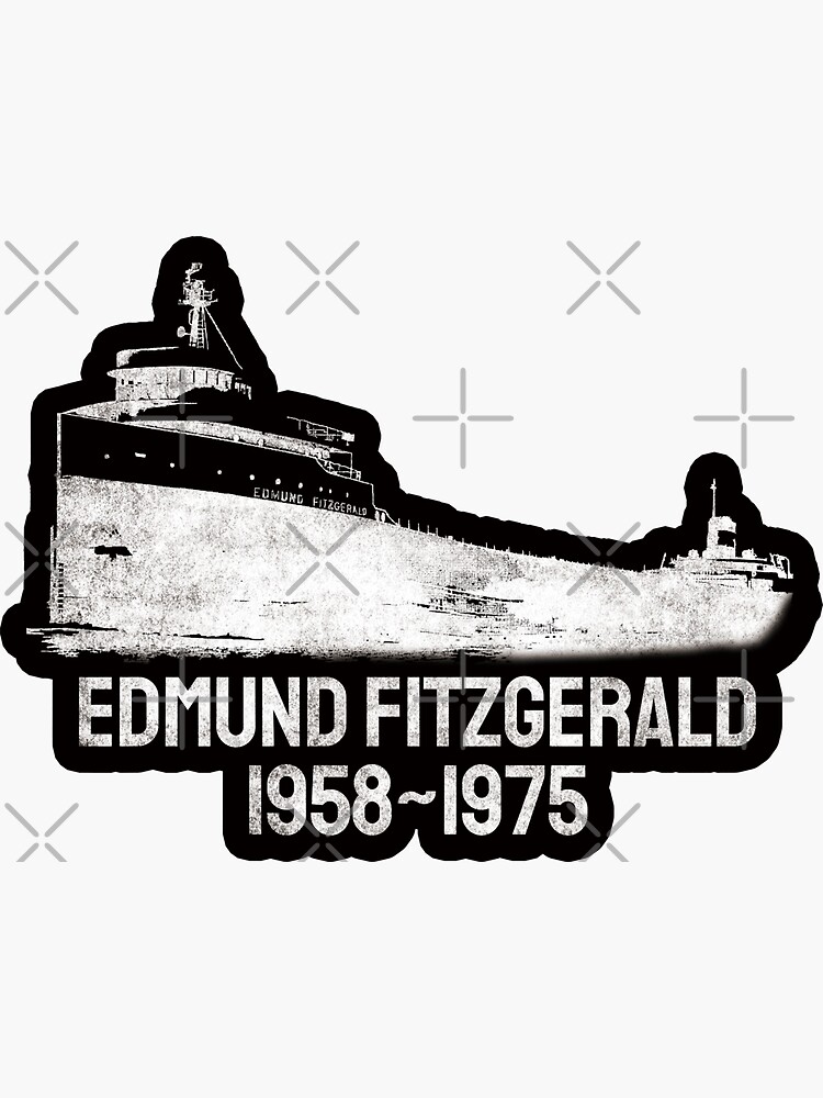 "Edmund Fitzgerald. #2" Sticker for Sale by EunsooLee | Redbubble
