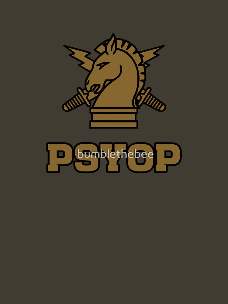 "Psyop" T-shirt for Sale by bumblethebee | Redbubble | psyop t-shirts ...