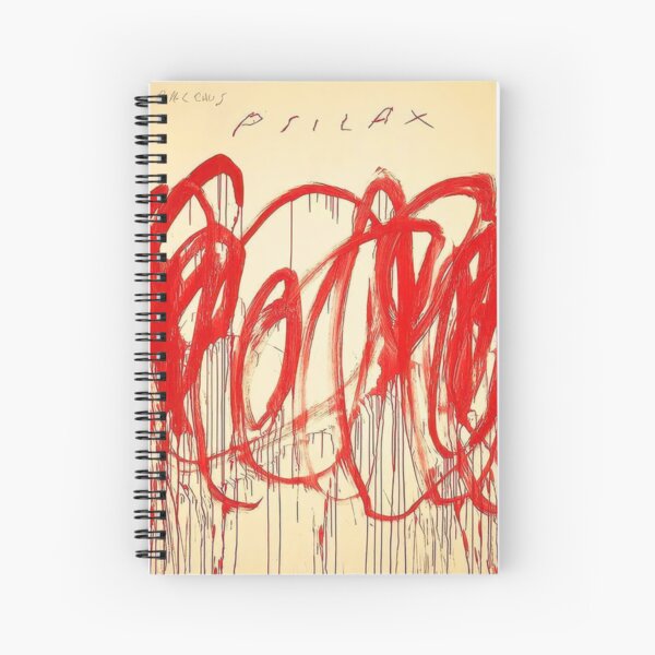 Cy Twombly Louvre Spiral Notebooks for Sale | Redbubble