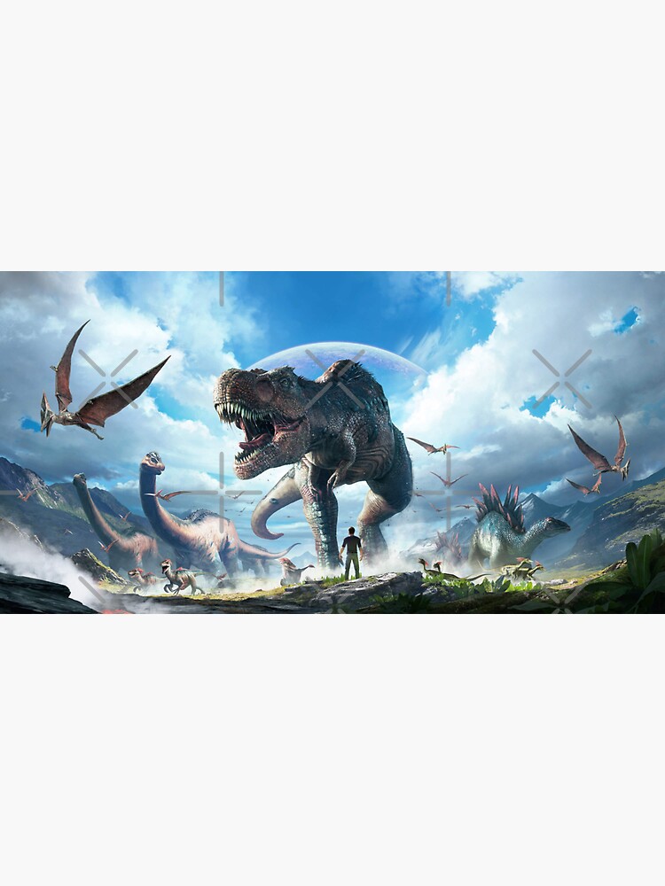 "Ark Survival Evolved" Sticker by Viskuoti | Redbubble