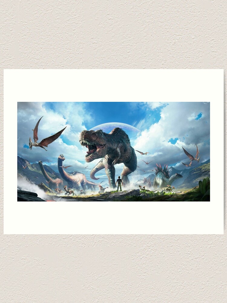 "Ark Survival Evolved" Art Print for Sale by Viskuoti | Redbubble