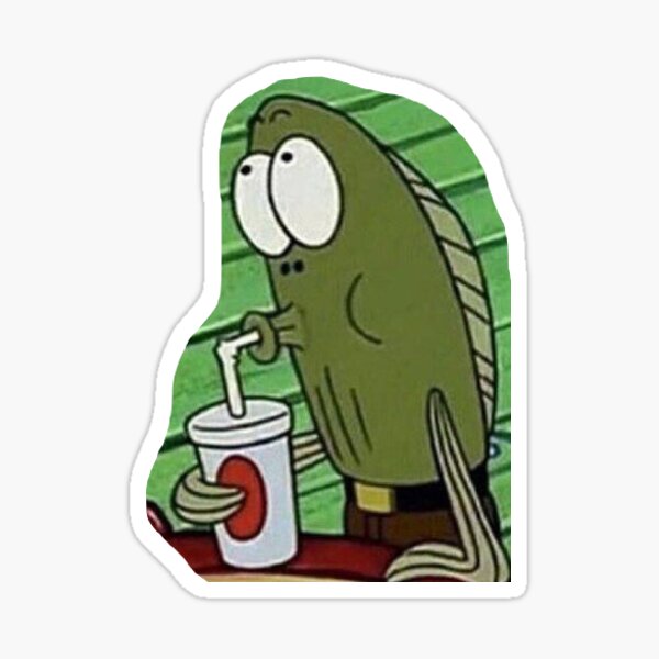 "Spongebob Meme" Sticker by sbdanceparty | Redbubble