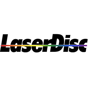 "Laserdisc Color Media Format Logo" Sticker for Sale by KingGeek ...