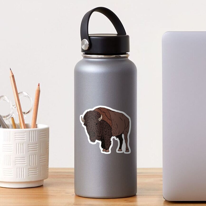 "American Bison" Sticker for Sale by GraceT26 | Redbubble
