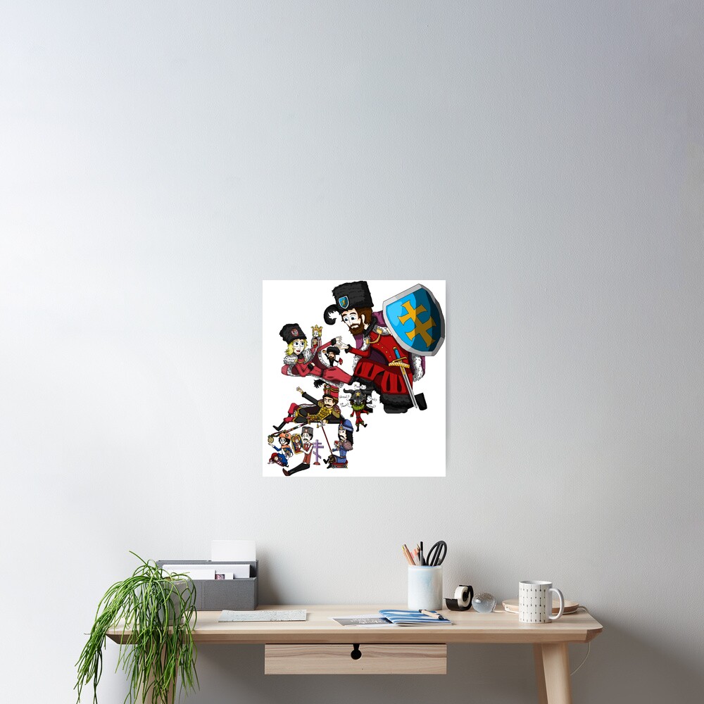 "Renaissance Map of The Commonwealth" Poster for Sale by NekraTahor ...