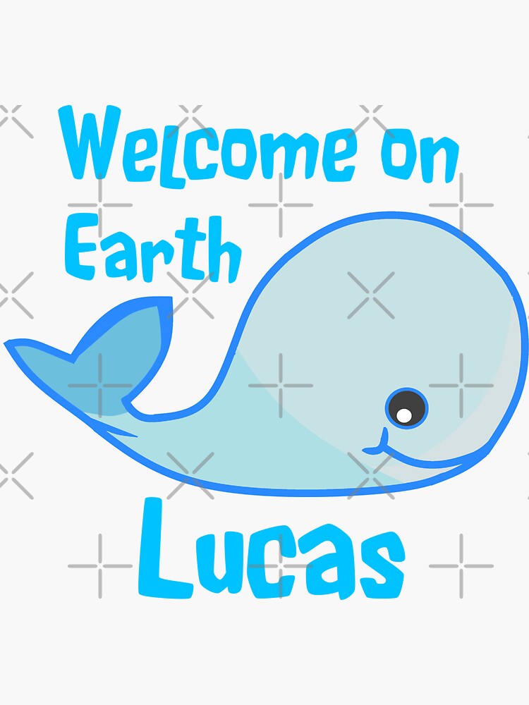 "Baby Lucas To celebrate your birth" Sticker for Sale by madrigenum ...