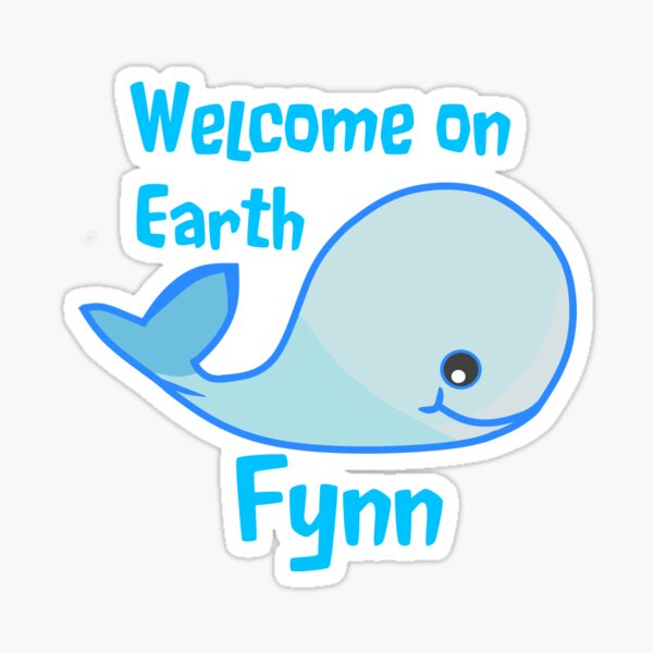 "Baby Fynn To celebrate your birth" Sticker for Sale by madrigenum ...