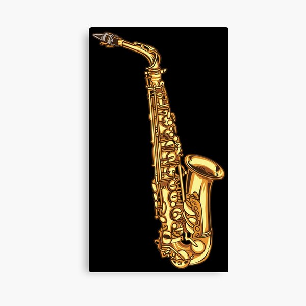 "Saxophone saxophone" Canvas Print for Sale by anziehend | Redbubble