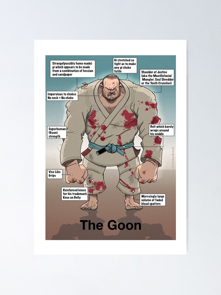 "Beware The Goon" Poster by CHOKEBRAND | Redbubble
