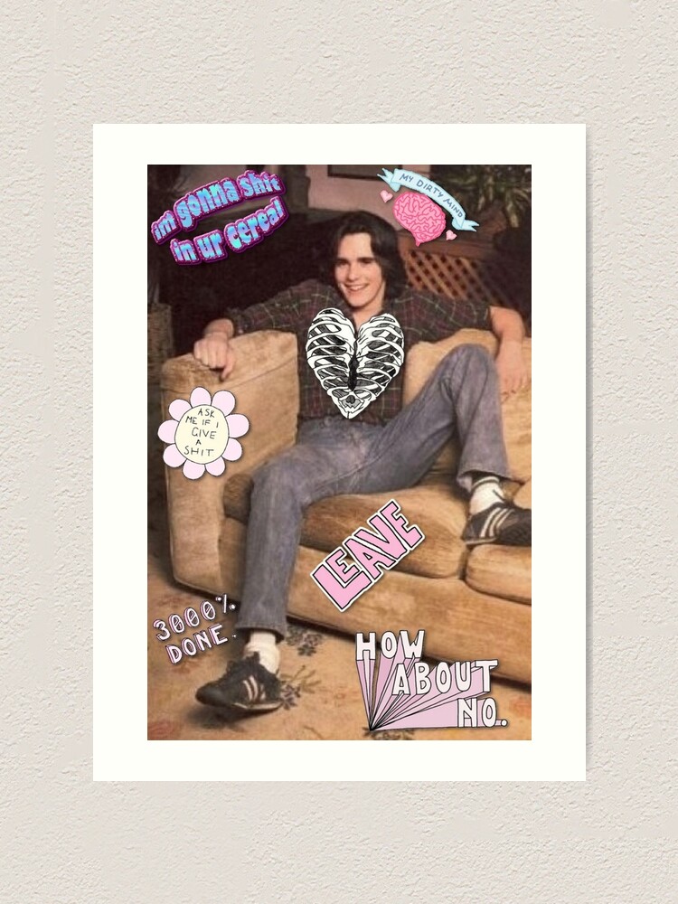 "Matt Dillon Collage II" Art Print by captain-sodapop | Redbubble