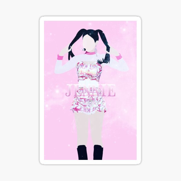 "BLACKPINK (Jennie)." Sticker for Sale by Grounderstale | Redbubble