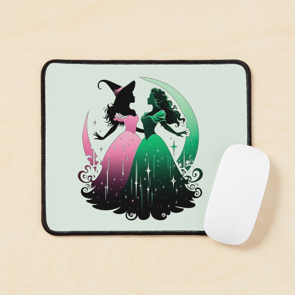 "Elphaba & Glinda Wicked the Musical" Poster for Sale by NerdiPop ...