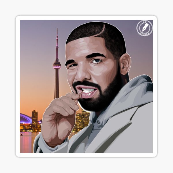 "Drake" Sticker for Sale by EBDESIGN | Redbubble
