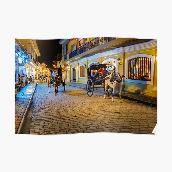 "Vigan City, Philippines" Poster by RayW | Redbubble